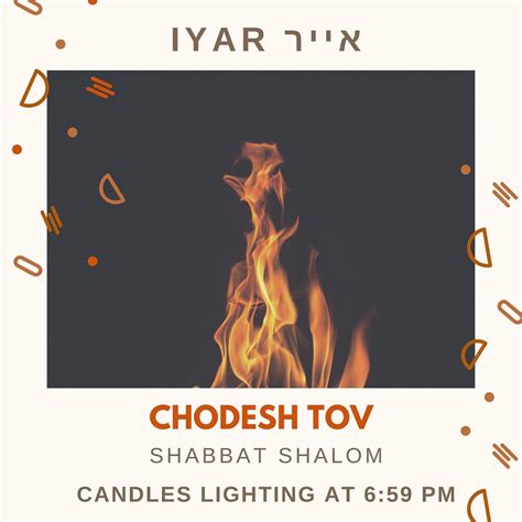 Chabad Jewish Center Panama City Beach Chodesh Tov Candles Lighting This Friday In Pcb At 6