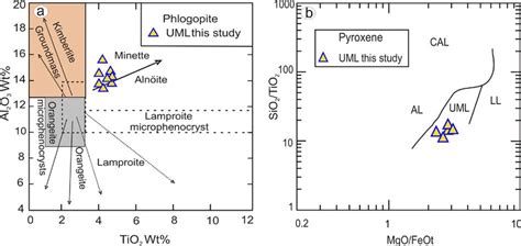 4 Major Element Composition Of Mineral Phases From The Alkaline Basalt