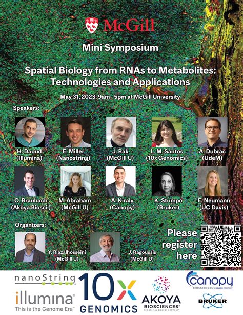 Genomics Spatial Spatialbiology Spatialtranscriptomics Mcgill