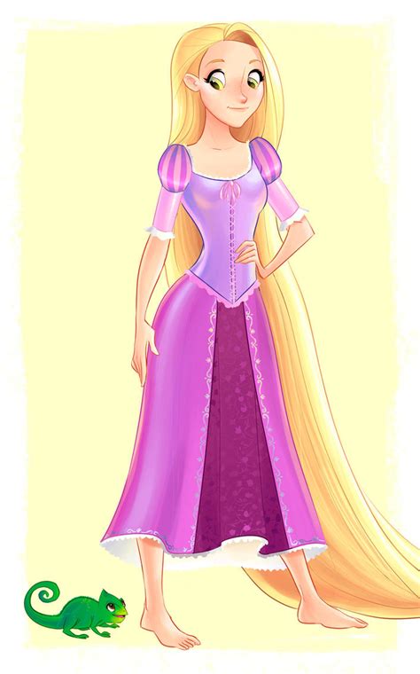 Pascal And Rapunzel By Pireh On DeviantArt