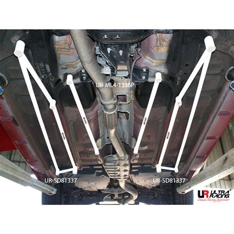Ultra Racing 8pt Side Braces Subaru Wrx Sti Hatch Grb 2008 2014
