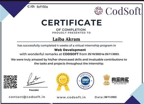 laiba akram on linkedin codsoft codsoftinternship webdevelopment