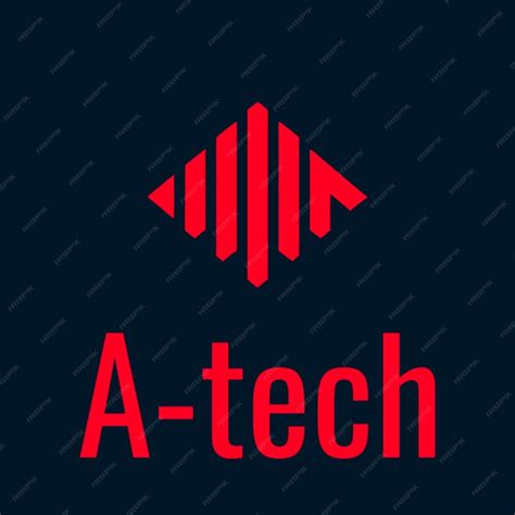 Atech Logo Premium Ai Generated Vector