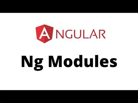 Angular Ng Modules Declarations Imports Exports Entry Components And Feature Modules