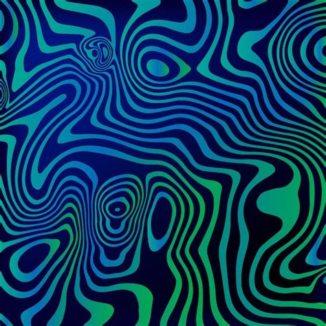 Premium Vector Abstract Retro Wavy Colourful Background
