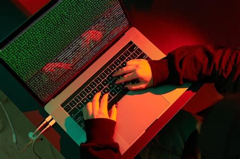 Premium Photo Cyber Attack Hacker Breaking Security Anonymous Person