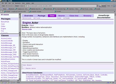 Uncodex Unrealscript Swiss Army Knife