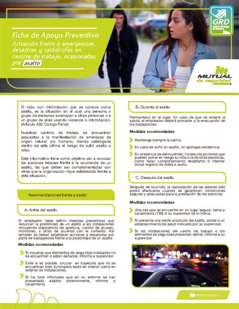 Fap 5 Grd Asalto V4 Plan De Gdr Mutual Ficha De Apoyo Preventivo