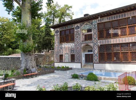 The Palace Of Sheki Khans Built In The 18th Century In The City Of