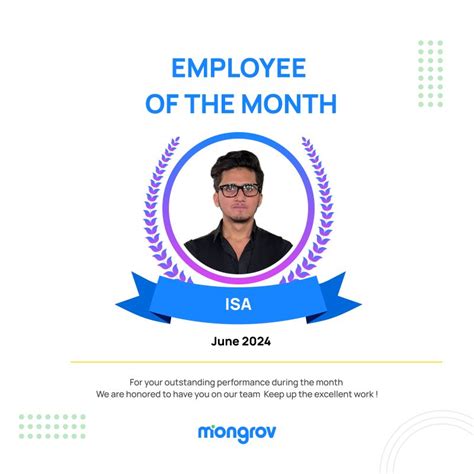 Mohammed Isa Ansari On Linkedin Employeeofthemonth Grateful Teamwork Mongrovinc Achievement…