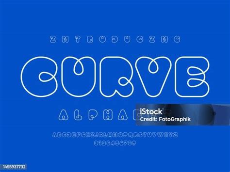 Abstract Cursive Font Stock Illustration Download Image Now Typescript Alphabet Circle