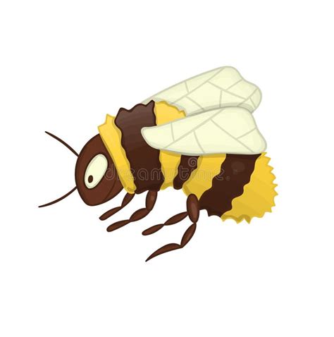 Bourdon Mignon Illustration De Vecteur Illustration Du Abeille 19533794