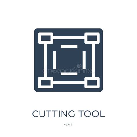 Cutting Tool Selection Icon In Trendy Design Style Cutting Tool