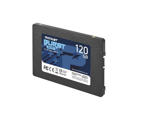 Solid State Drive Ssd Patriot Burst Elite 120gb 25 Sata Iii