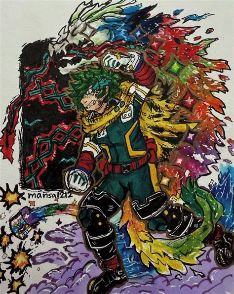 Mha One For All By Mansa1212 On Deviantart