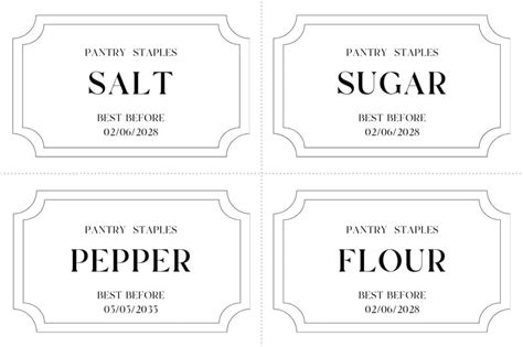 Free Custom Printable Food Label Templates Canva