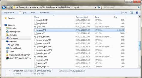 Mysql How Can I Recover All The Stored Procedures Functions Events