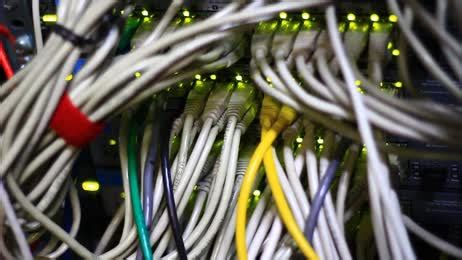 Blinking Led On Network Switches While Sending And Receiving Data HD Video Clip And 4K Footage