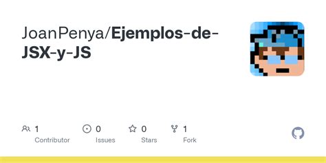 Github Joanpenya Ejemplos De Jsx Y Js