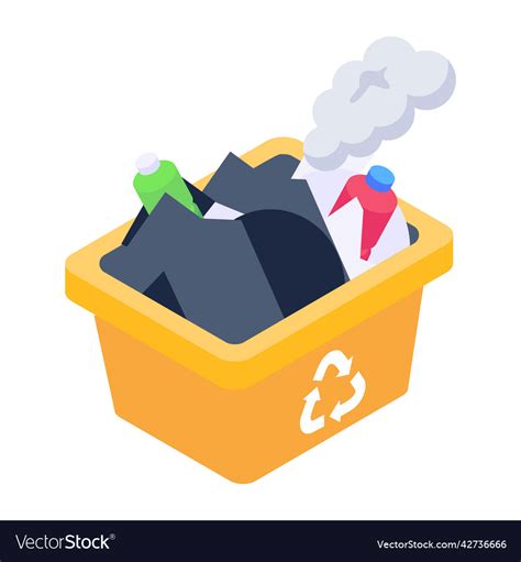 Trash Royalty Free Vector Image Vectorstock