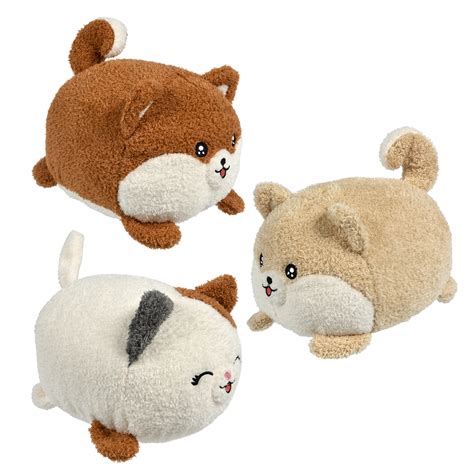 10 Kawaii Plush Curly