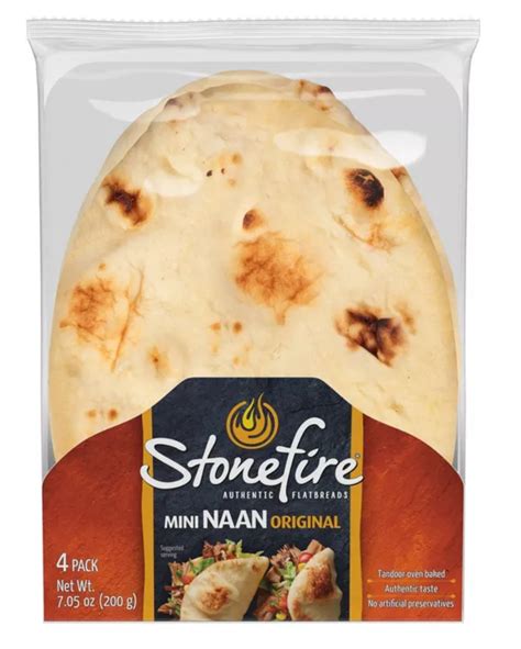 Stonefire Mini Naan Original 4 Pack 7 05 Oz —