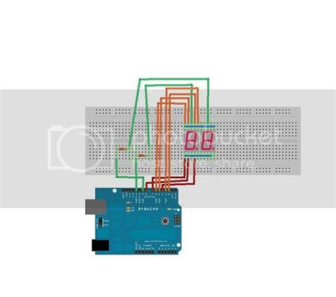 7 Segment Display Multiplexing On A Breadboard Interfacing Arduino Forum