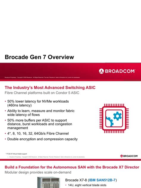 Brocade Generation 7 Pdf Computing Computer Engineering