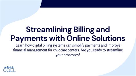 Streamlining Billing And Payments With Online Solutions