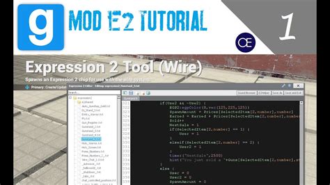 [gmod] expression 2 tutorial 1 introduction youtube