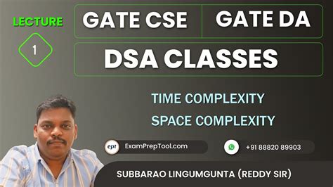 Algorithms Lecture 1 Algorithm Full Course Series Reddy Sir Youtube