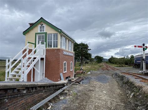 Maam Cross Signal Cabin Is Fully Rebuilt Connemara Railway