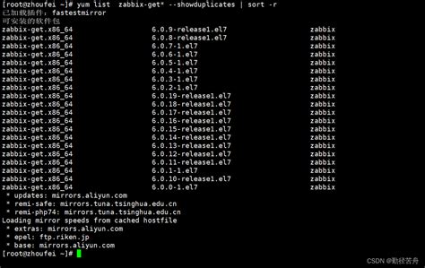 Zabbix 部署 21 Agent2安装 Yum安装centos 安装zabbixagent2 Csdn博客