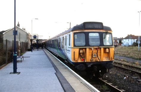1574 Original Colour Slide Emu Class 312 709 At Harwich £299 Picclick Uk