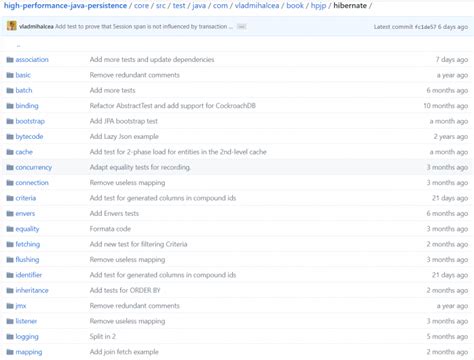 A Beginners Guide To The High Performance Java Persistence Github