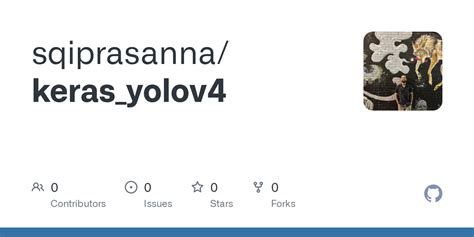 Github Sqiprasannakerasyolov4