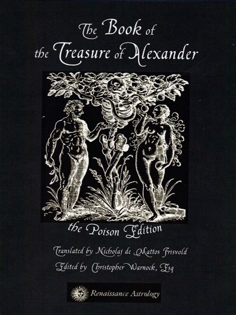 Book Of The Treasure Of Alexan Christopher Warnock And Nicholaj2152 Pdf