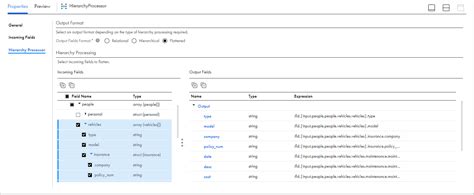 hierarchy processor transformation overview
