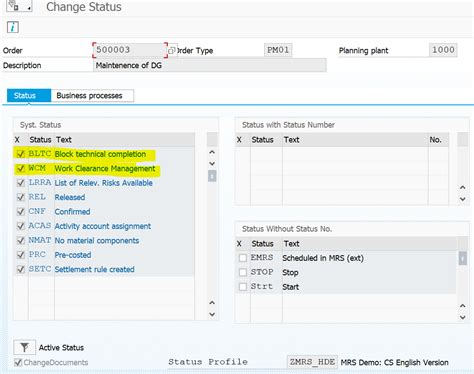How To Enable Teco On Maintenence Order Sap Community