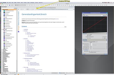 pixinsight documentation for processes and scripts telescope live