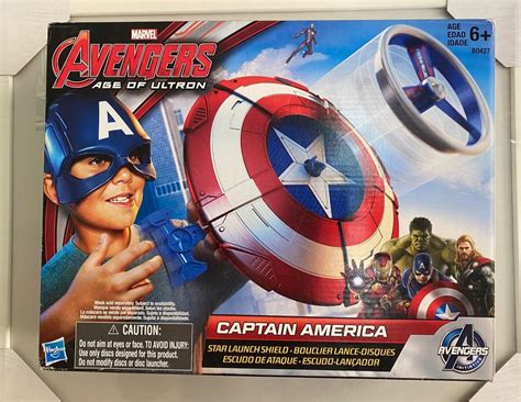 Captain America Avengers Age Of Ultron Star Launch Shield Hobbies