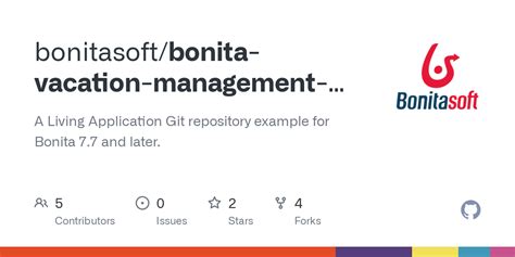 GitHub Bonitasoft Bonita Vacation Management Example A Living Application Git Repository