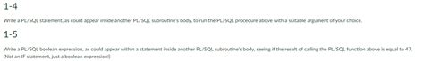 solved please help me with these problems with pl sql code