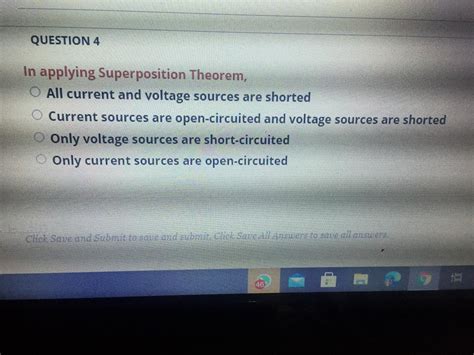 Solved Question 3 Analyzing A Circuit Using Superposition