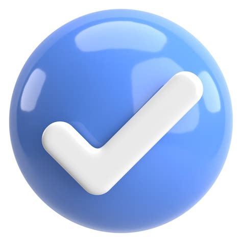 Premium Photo 3d Checkbox Check Mark 3d Illustration