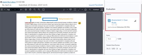 Marking Assignments In The Dropbox