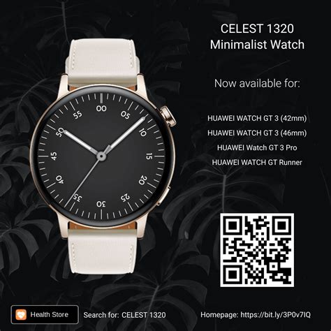 Celest 1320 Minimalist Watch Now Available For The Huawei Gt 3 And All