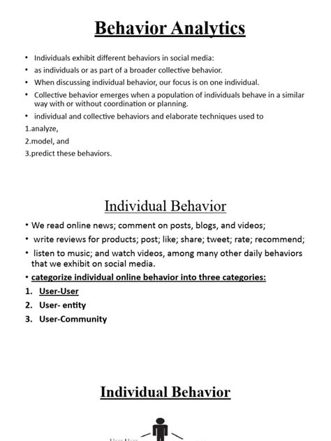 Unit Iii Behavior Analytics Pdf Social Media Popular Culture