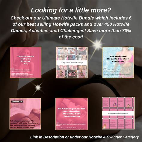 Hotwife Challenge And Dare Cards Ultimate Hotwife Game For Cuckold Bulls Stags And Those In The