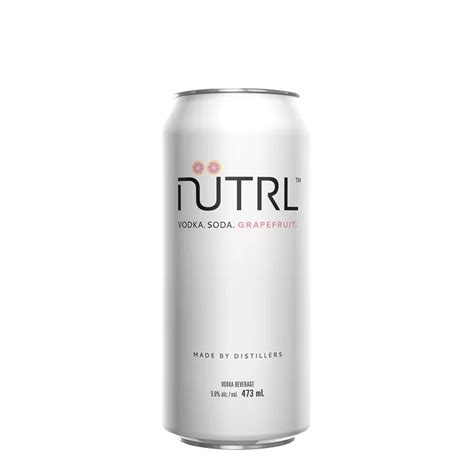 Nutrl Soda Gfruit 473ml Kingsway Liquor
